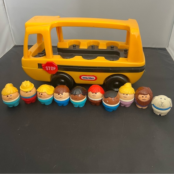 Little Tikes | Toys | Vintage Little Tikes Toddle Tots Yellow School ...
